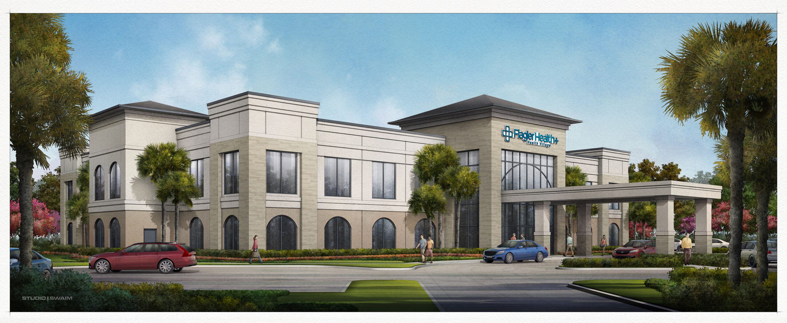 digital hybrid architectural renderings, Jacksonville, FL, commercial ...